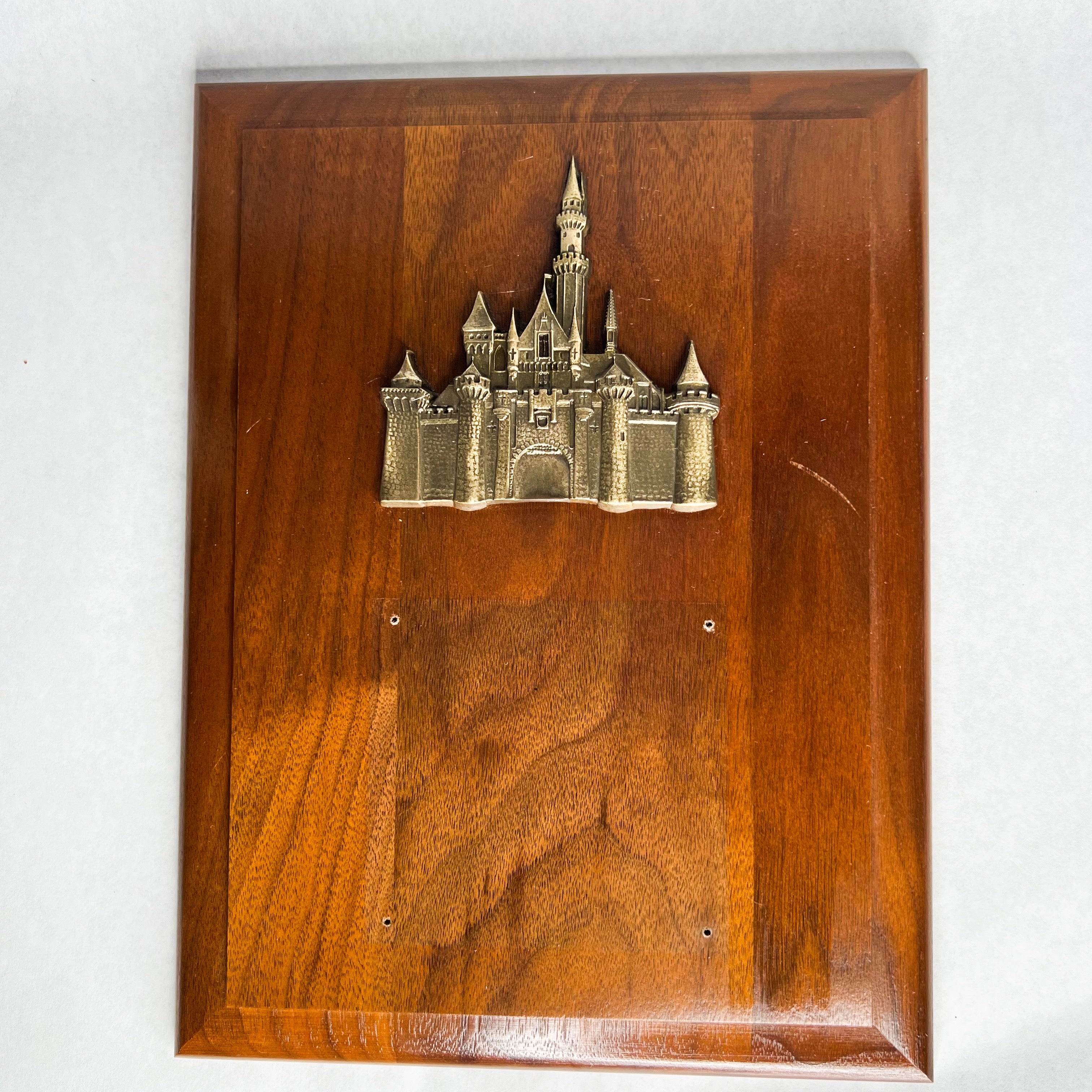 Disneyland Years Of Service 10 Year Cast Member Award Plaque with Cast ...