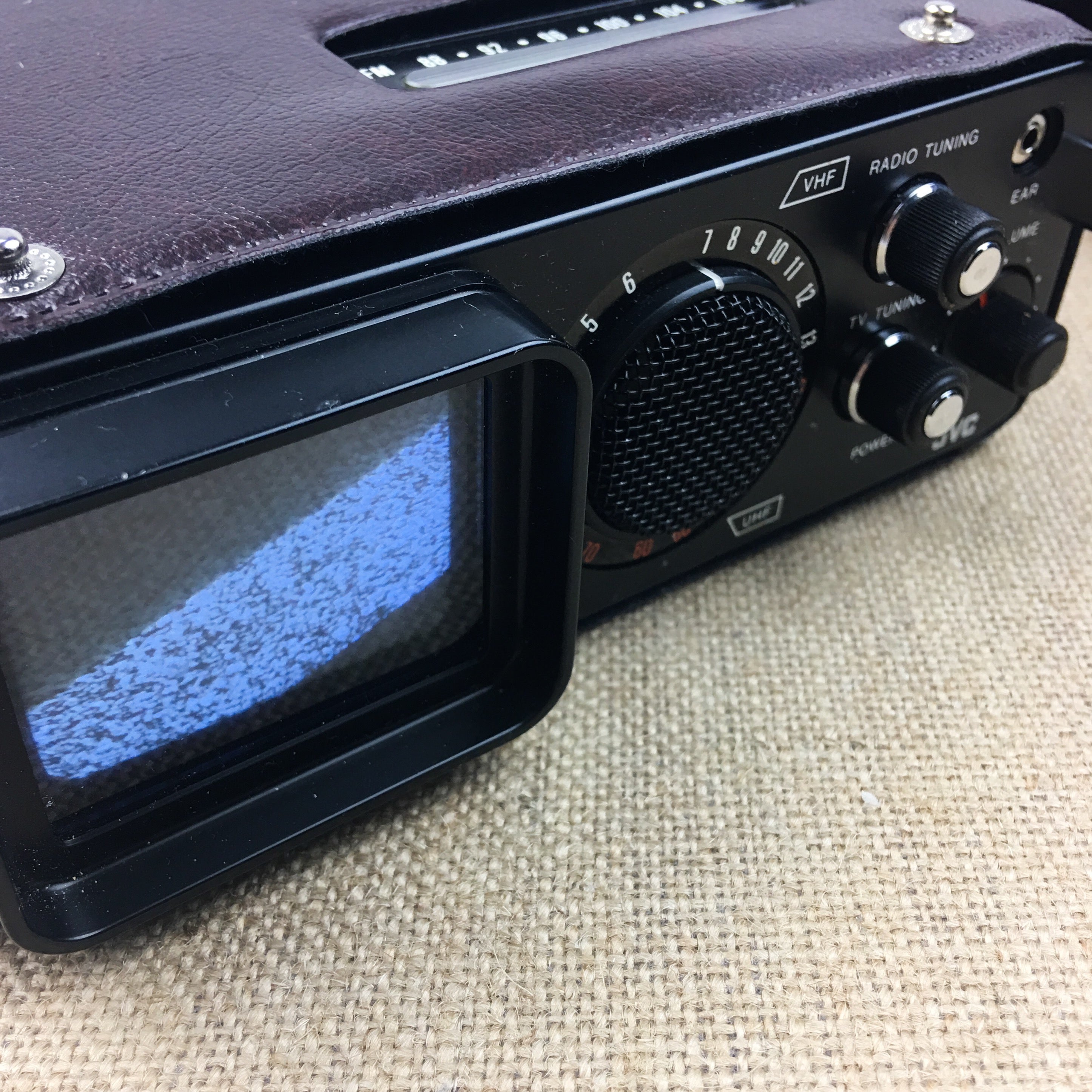 JVC P-100AE Vintage Miniature Tiny Television TV Set Radio AM/FM – The ...