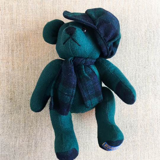 Disneyland Pendleton Woolen Mills- BEAR -Made by Nancy Southerland- Ho ...