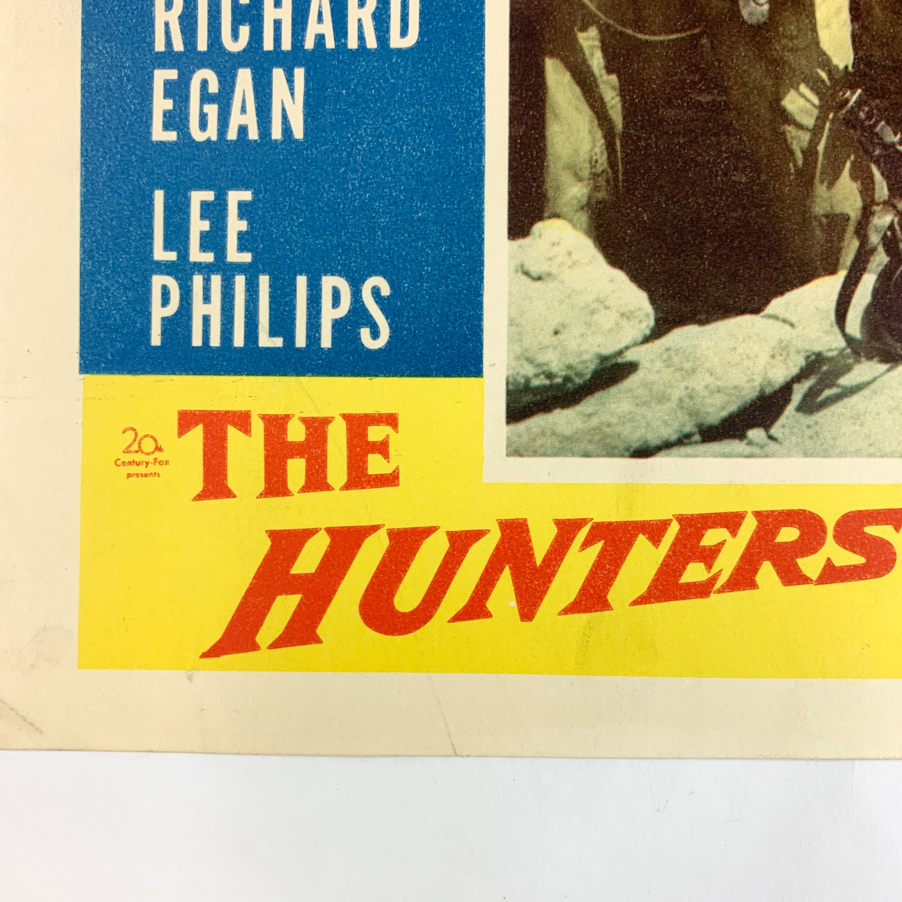 The Hunters 1958 CinemaScope Color by De Luxe Robert Mitchum #4 Lobby ...