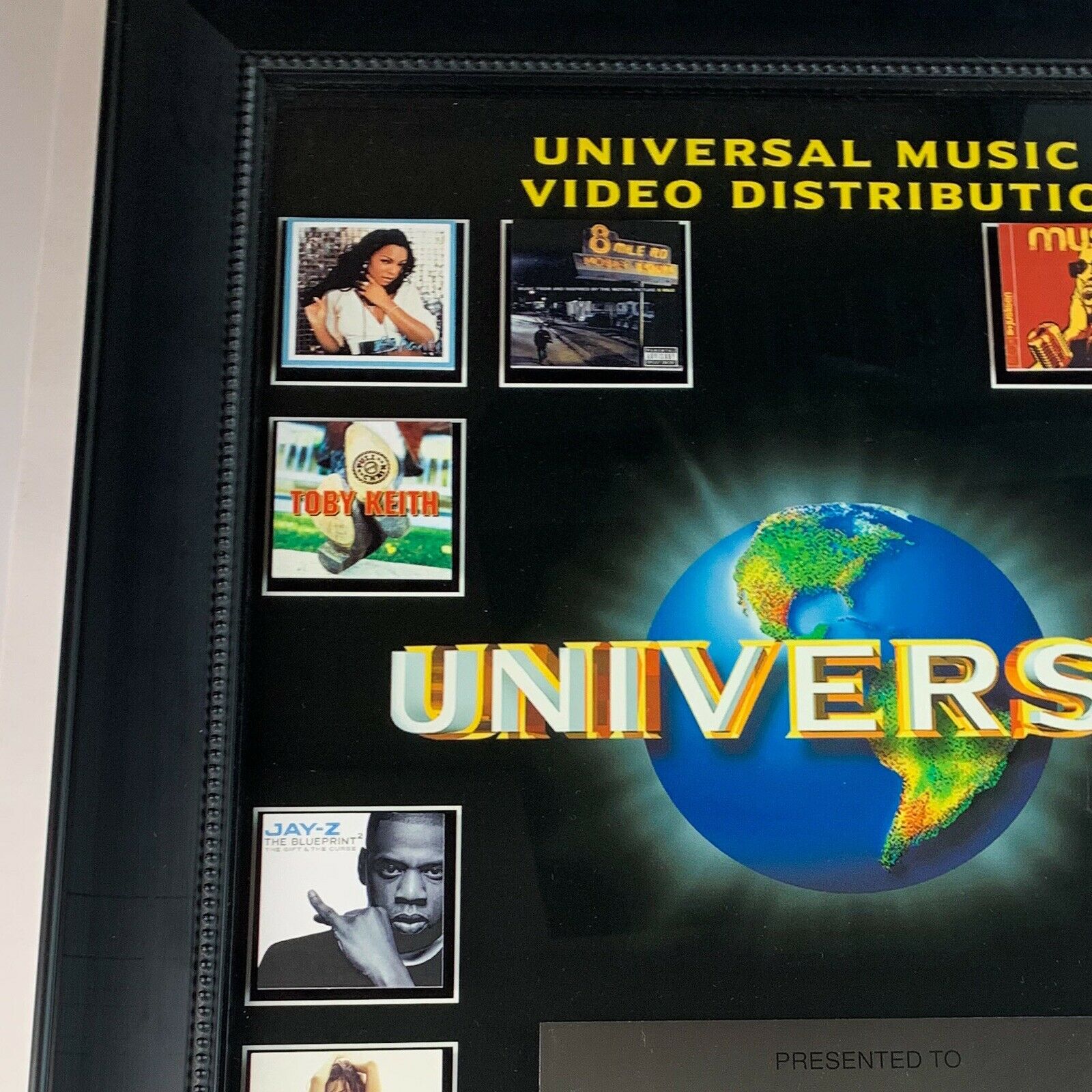 Universal Records Music Video Distribution Mutiple Artist RIAA Award ...